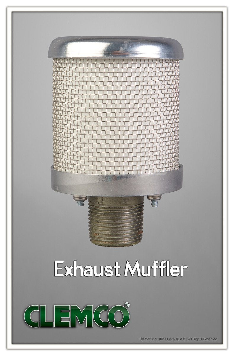 Clemco - Exhaust Muffler 05068 – The Warehouse Rentals and Supplies